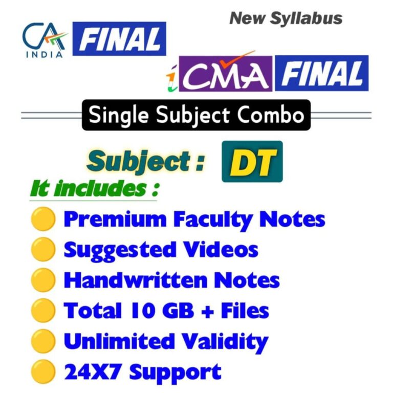 CMA Final » Study Notes 365