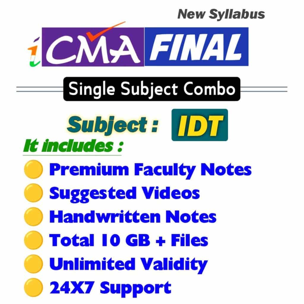 CMA Final » Study Notes 365